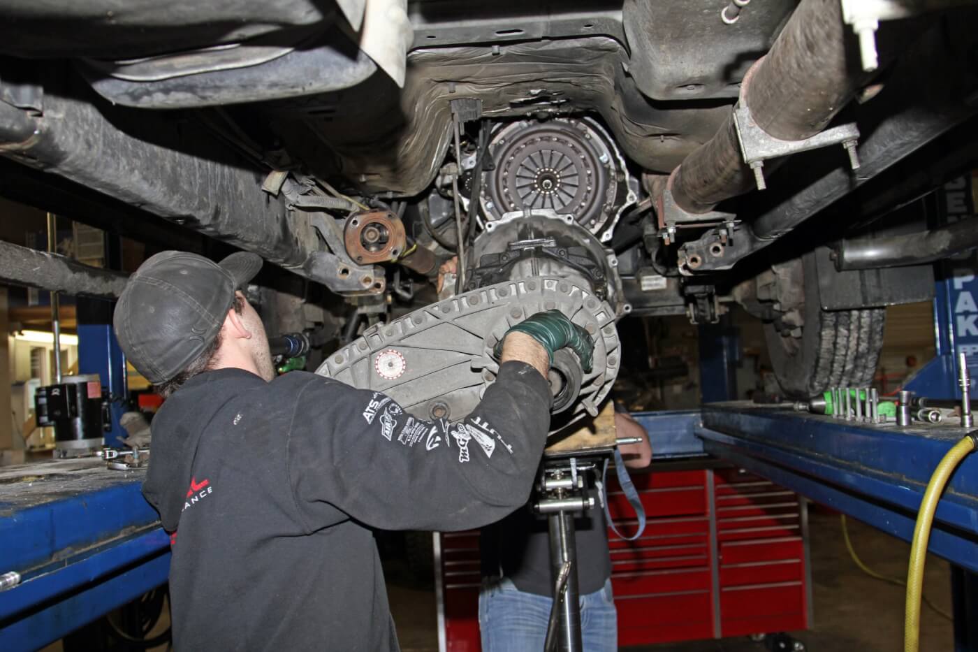 Installing A South Bend Dual Disc Clutch In A Dodge Work Truck