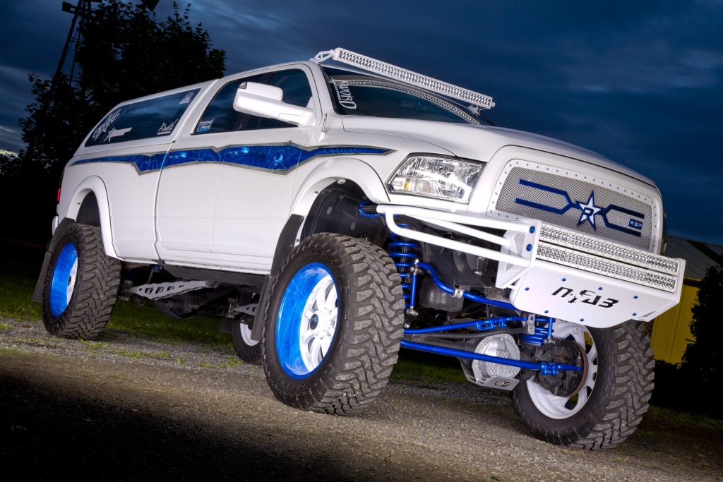 Merchant Automotive’s Duramax-Powered Sand Drag Rail