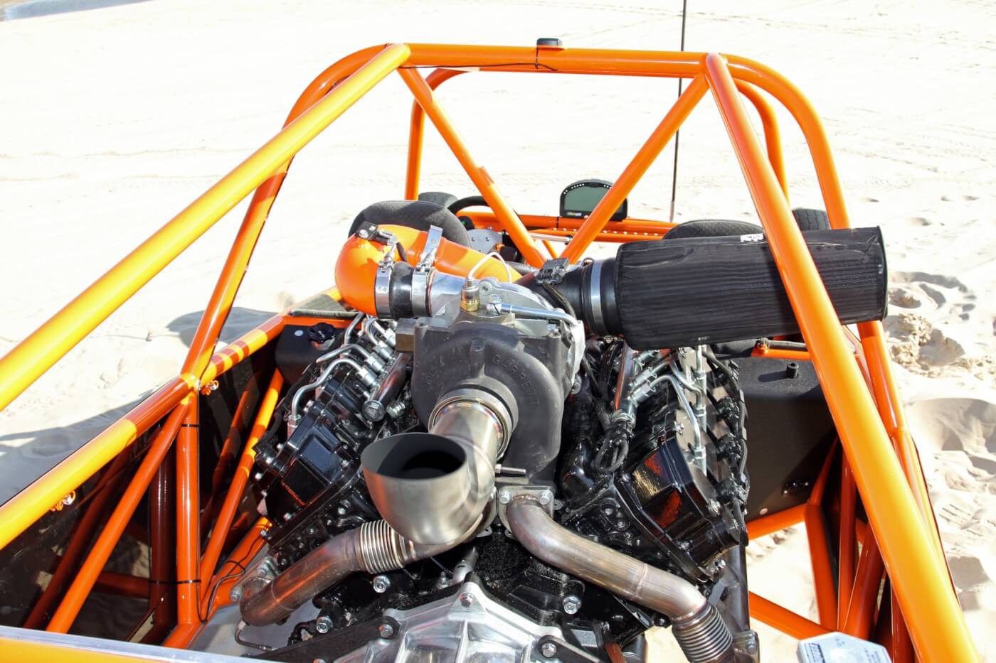 Merchant Automotive’s Duramax-Powered Sand Drag Rail