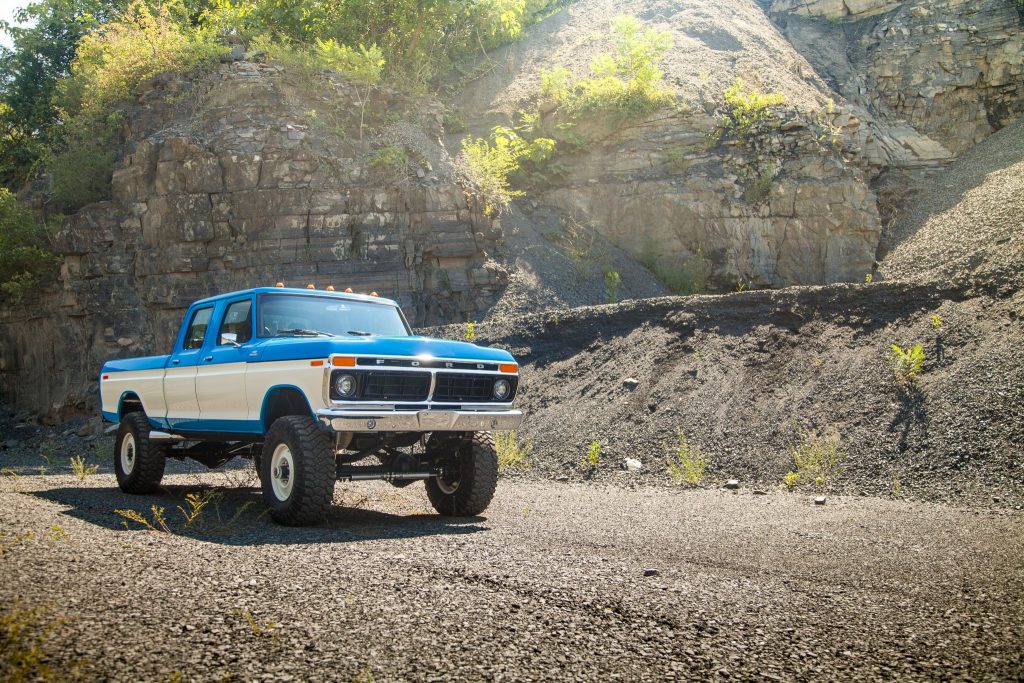 Fulks' F-250: 1977 Vintage Custom Crew Cab - Diesel World
