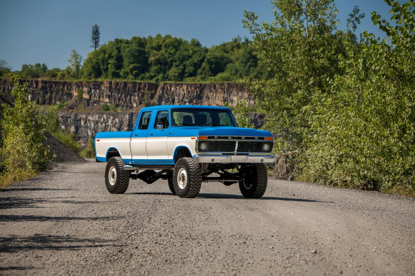 Fulks' F-250: 1977 Vintage Custom Crew Cab - Diesel World