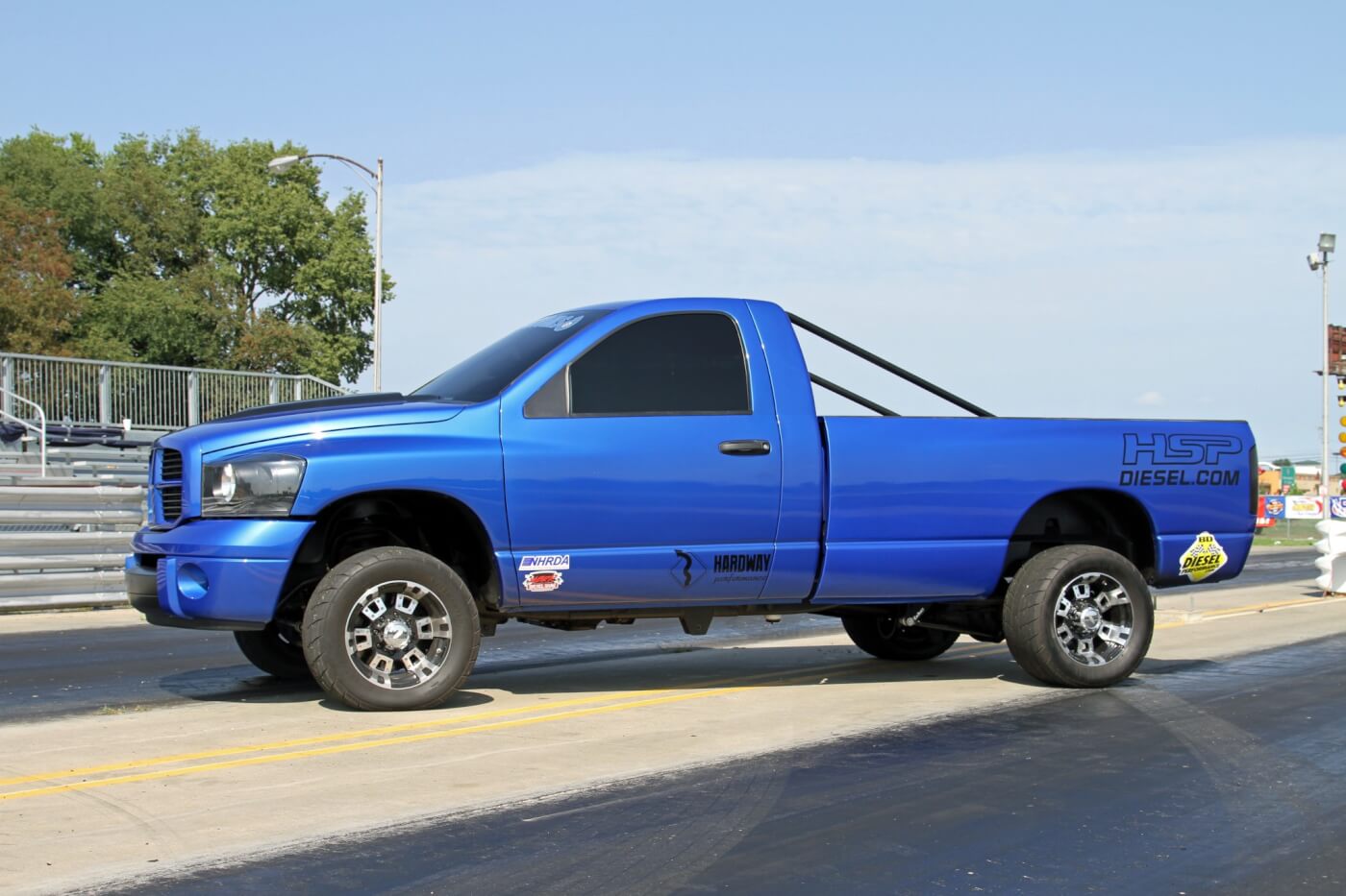 The 1,385HP Electric Blue Mega Cab Built by DNR Customs - Diesel World