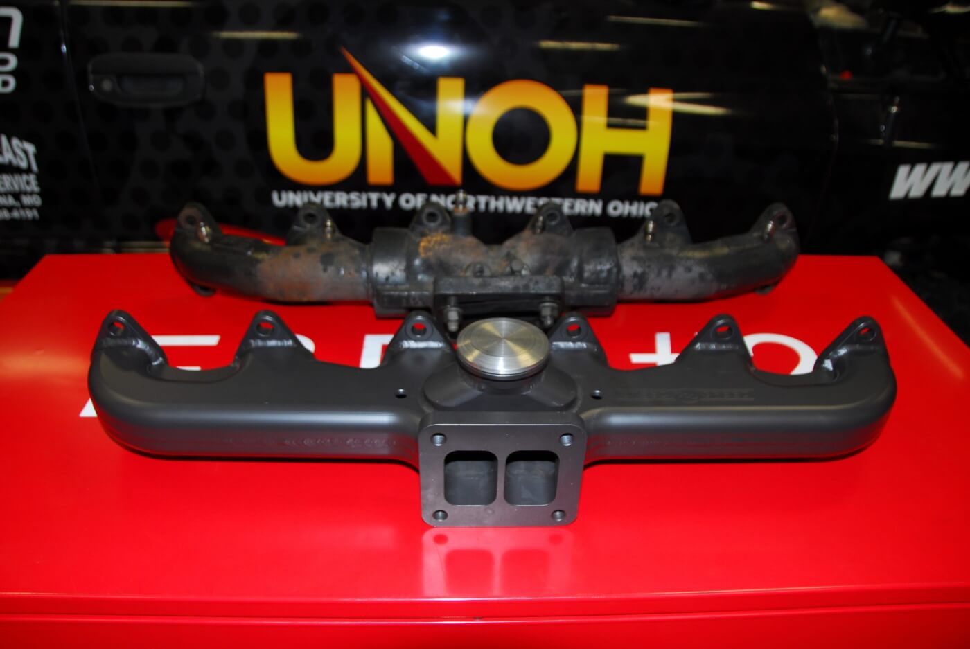Cummins Exhaust Manifold: Steed Speed Installation