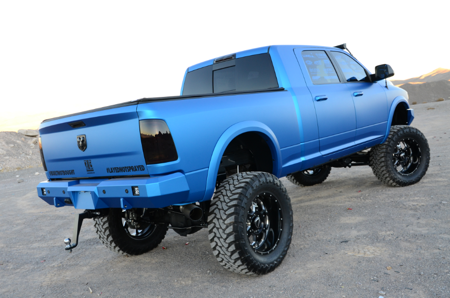 Big, Blue, and Boosted: Inside a Show-Ready Ram 2500