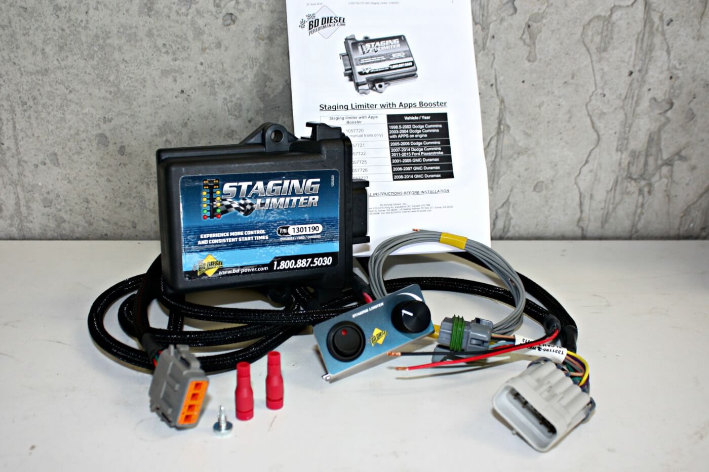 BD Diesel Staging Limiter and Throttle Pedal Sensitivity Booster