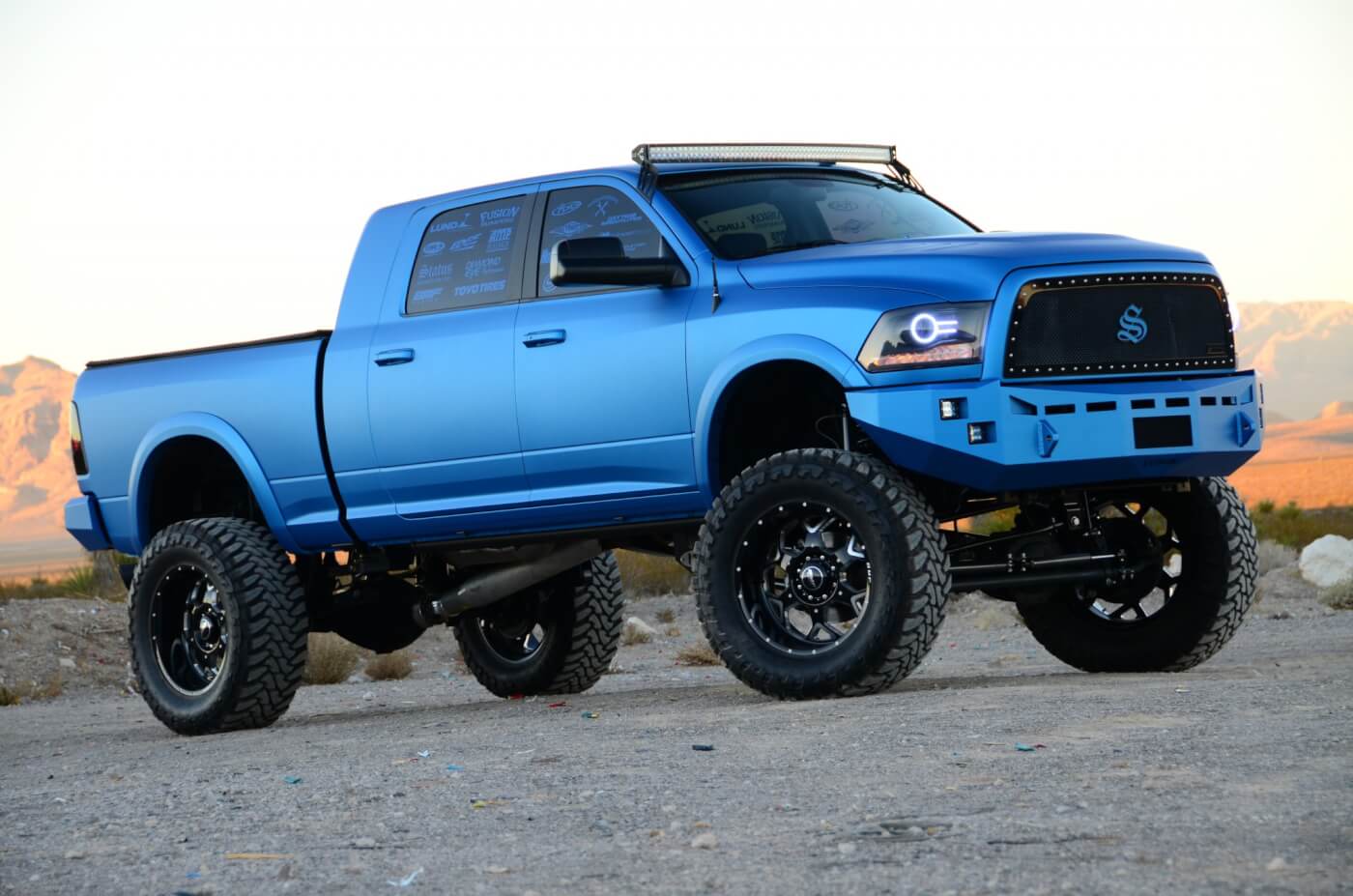 Big, Blue, and Boosted: Inside a Show-Ready Ram 2500