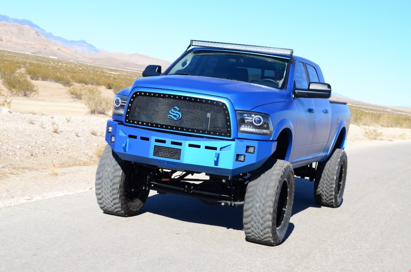 Big, Blue, and Boosted: Inside a Show-Ready Ram 2500