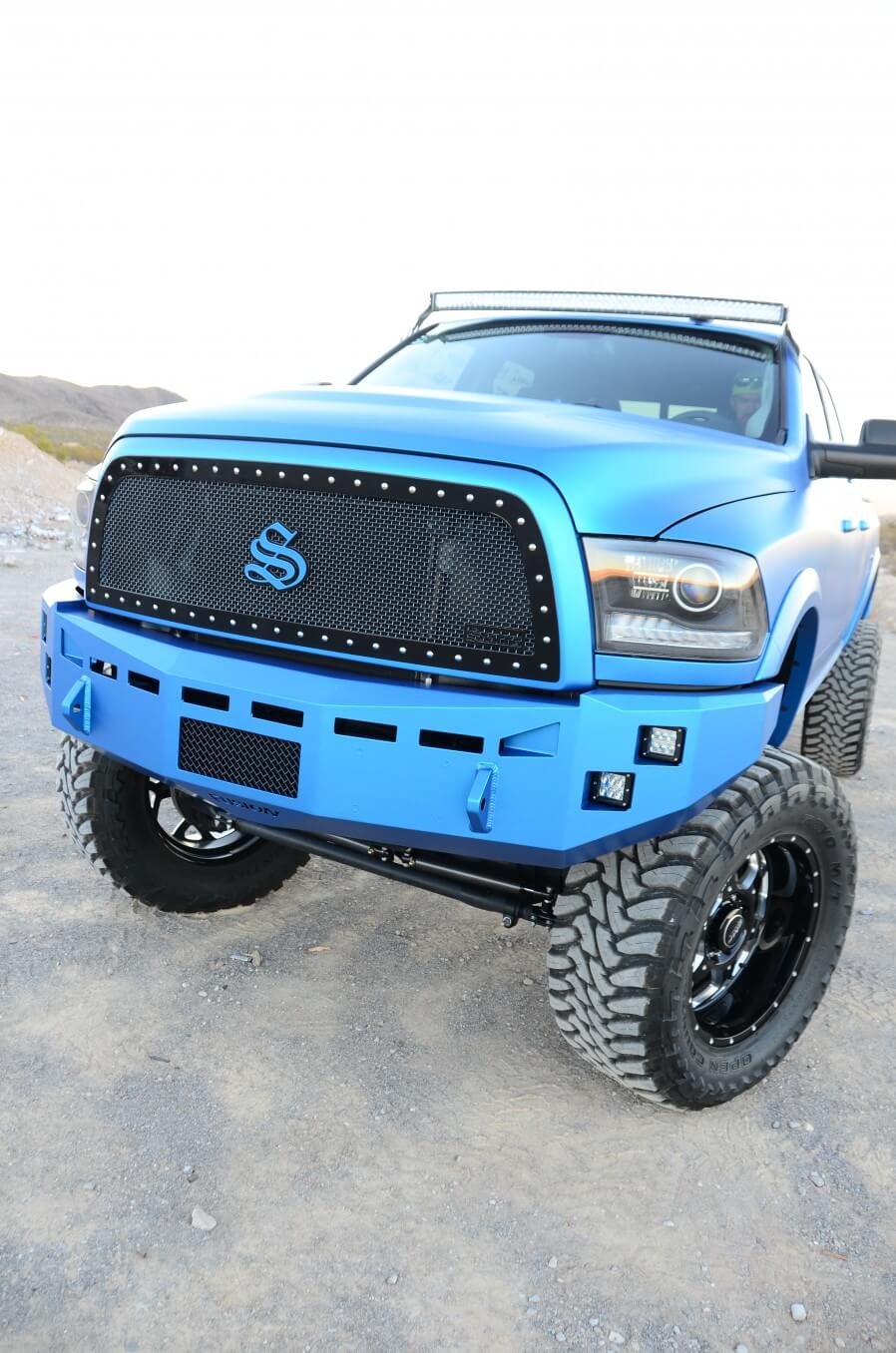 Big, Blue, and Boosted: Inside a Show-Ready Ram 2500