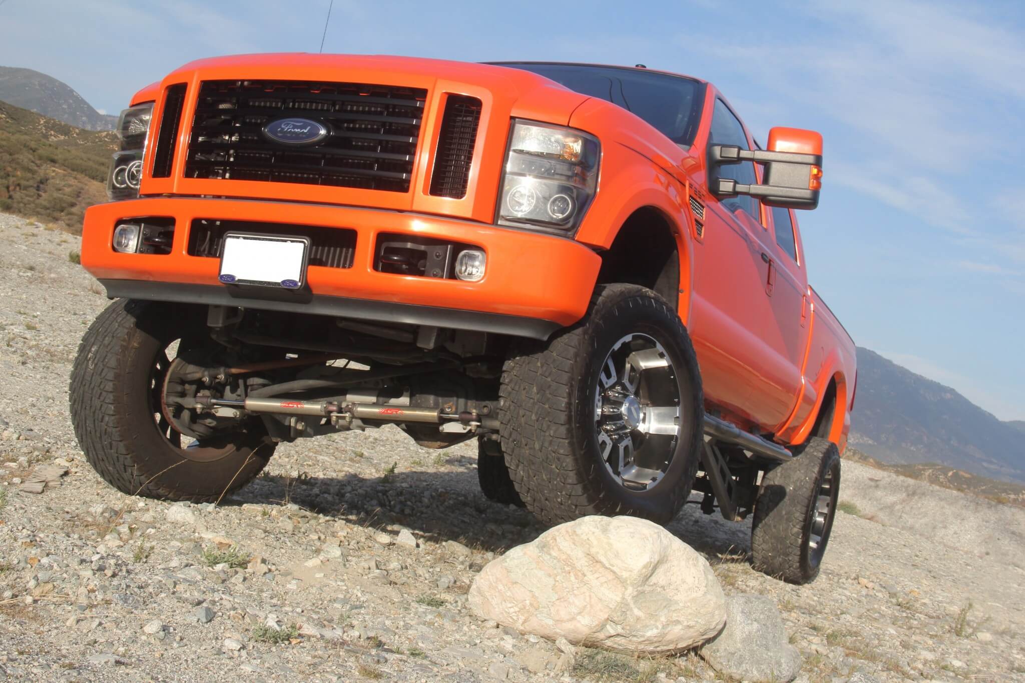 Oh So Orange: A Stand-Out F-250 No Matter Where It Rolls - D