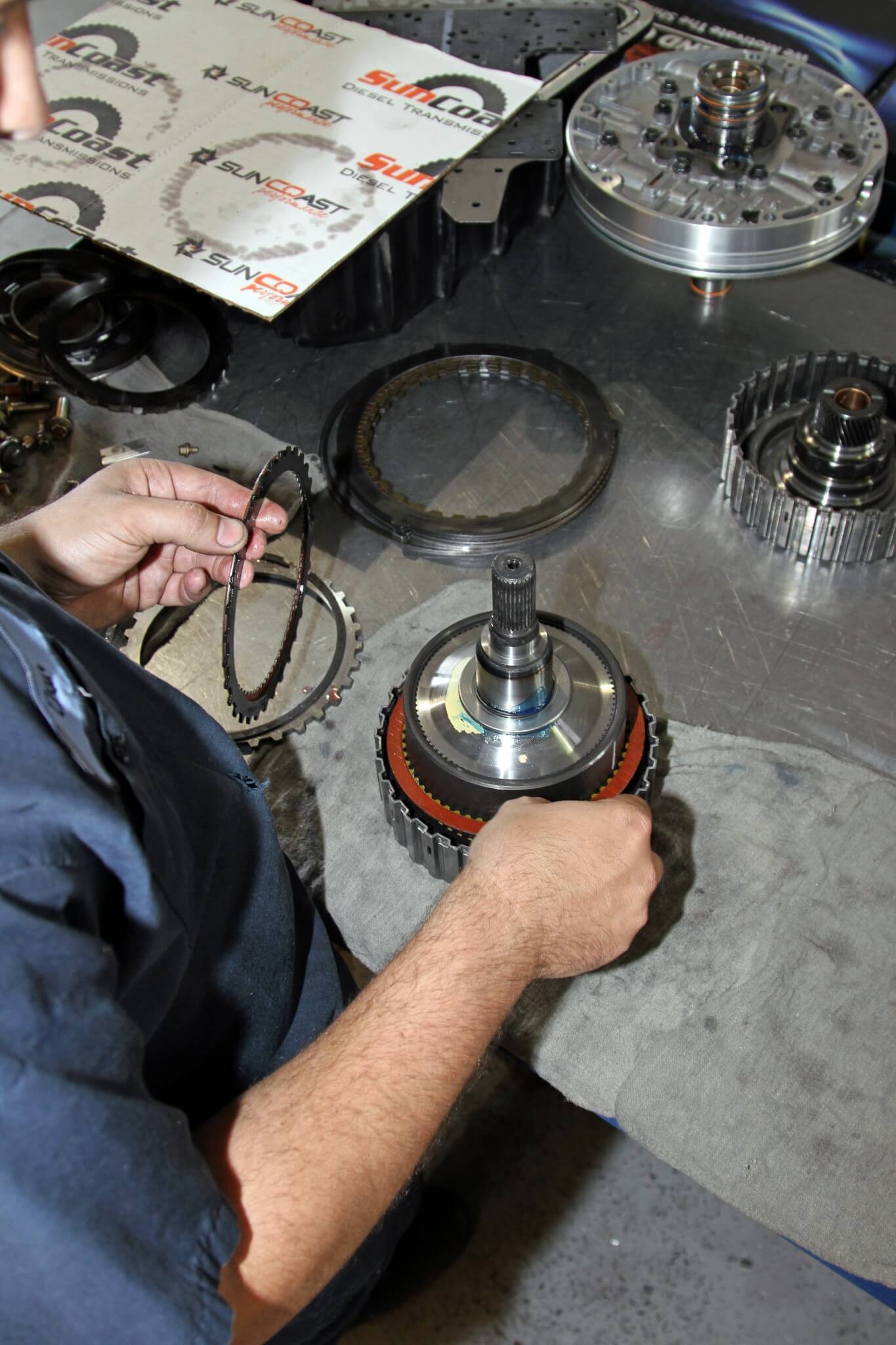 Project Work Truck, Part 5: Rebuilding the 4R100 Transmissio