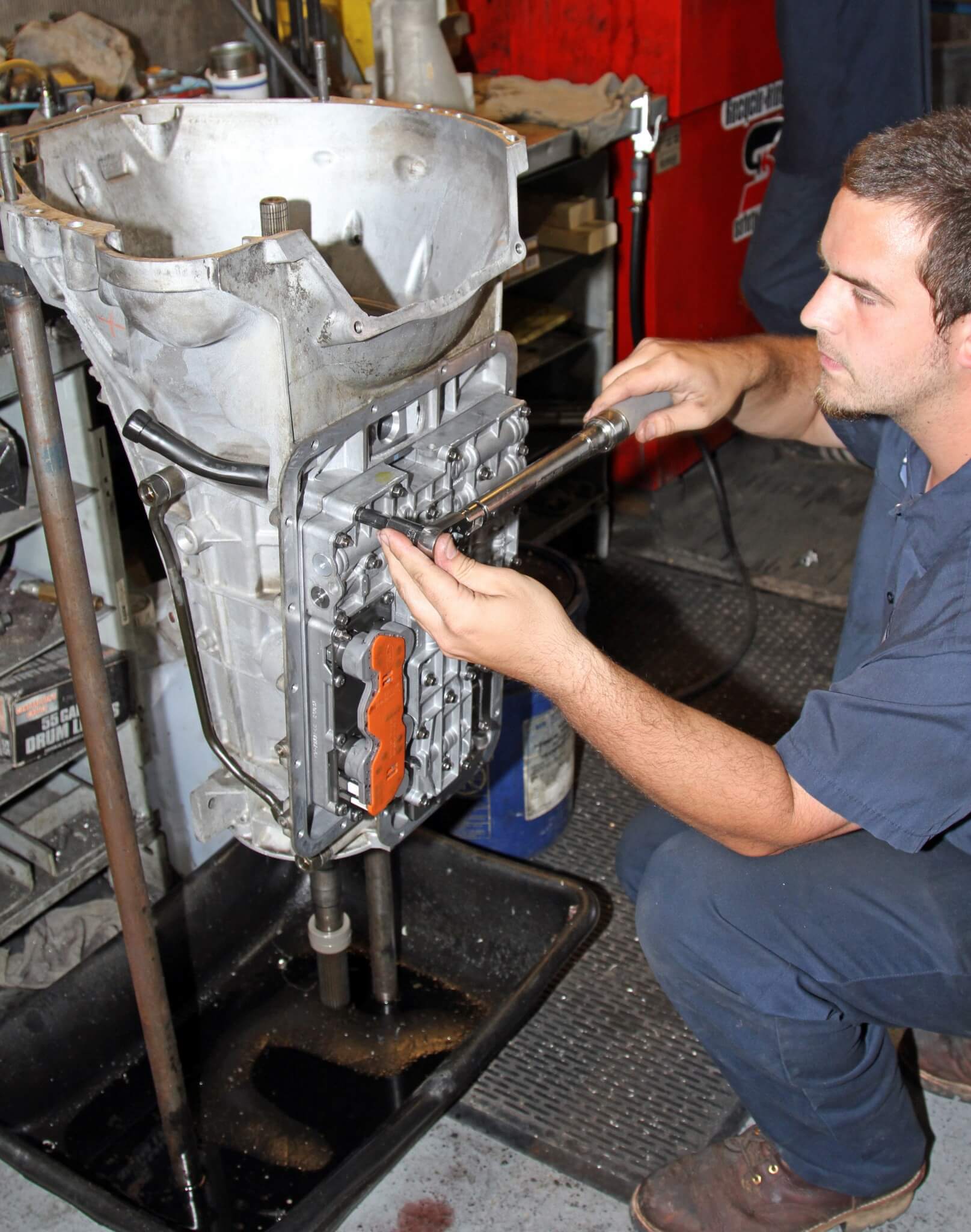 Project Work Truck, Part 5: Rebuilding the 4R100 Transmissio