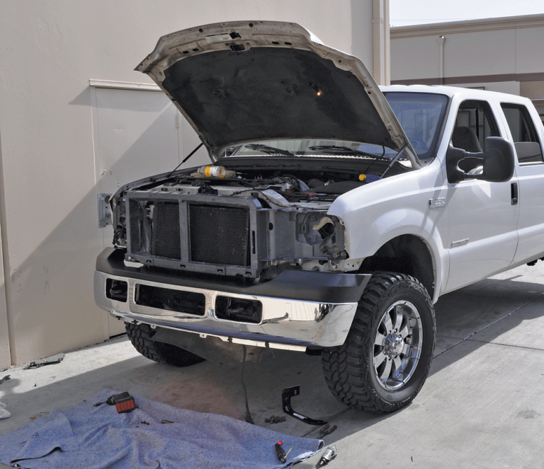 Ford Front End Kit: Sinister Diesel's Super Duty - Diesel World