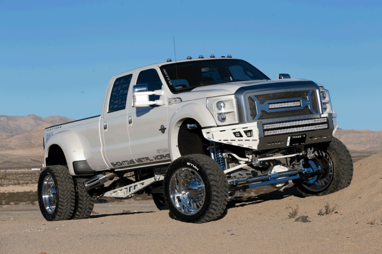 Flawless Fabrication: An F-450 Built with Pure Dedication