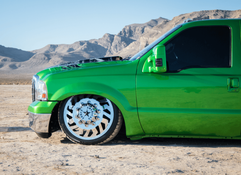 Slammed Super Duty Ford Dually - Diesel World