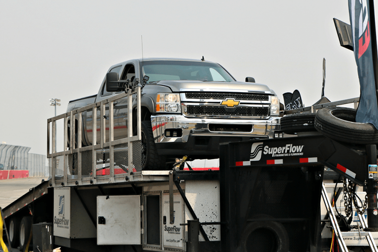 Industrial Injection Vp Brett Williams Duramax Drag Truck