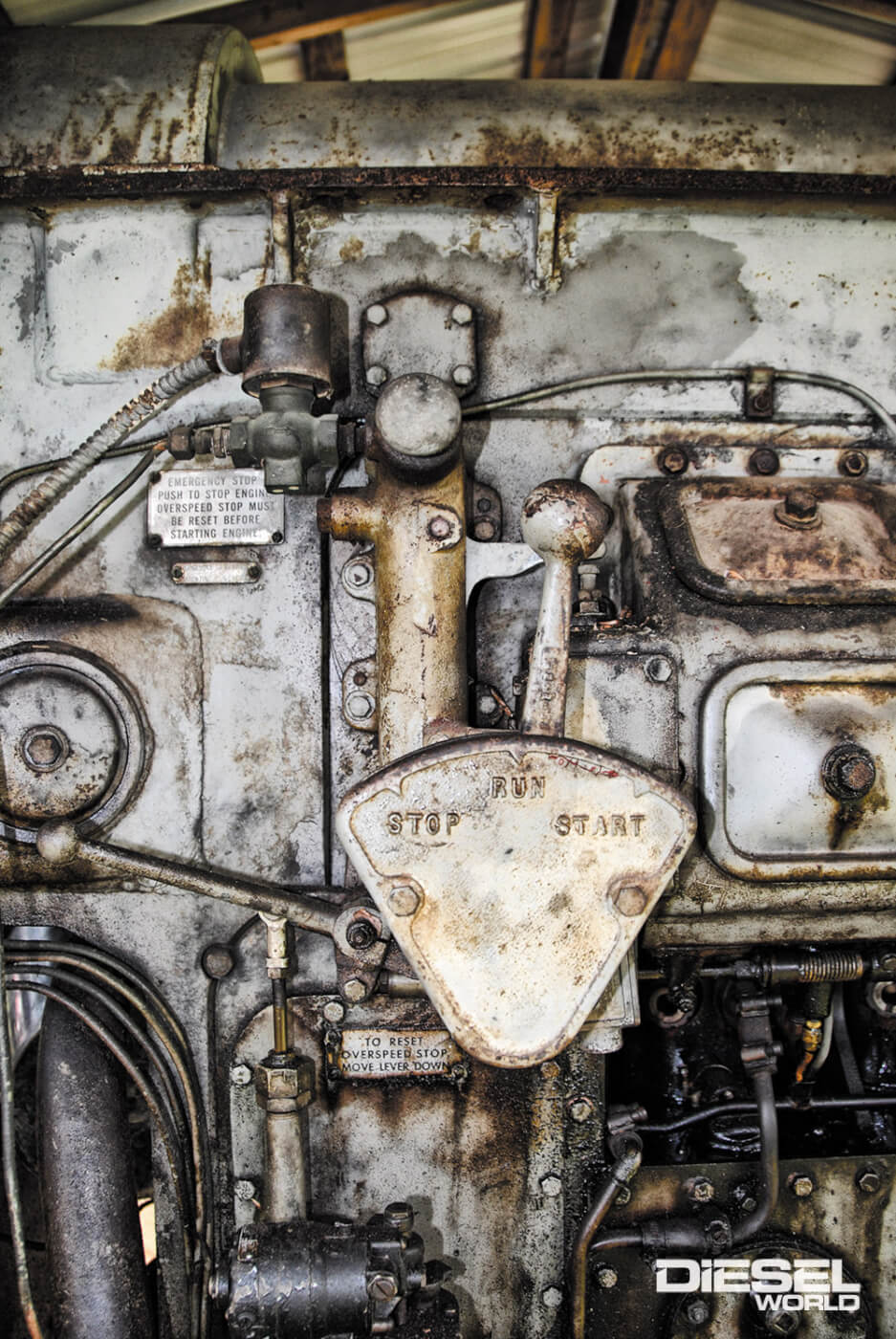 Diesel Engine Train Piston