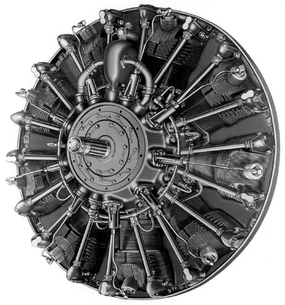 WWII Caterpillar Diesel American 7-cylinder, Tank - Diesel World