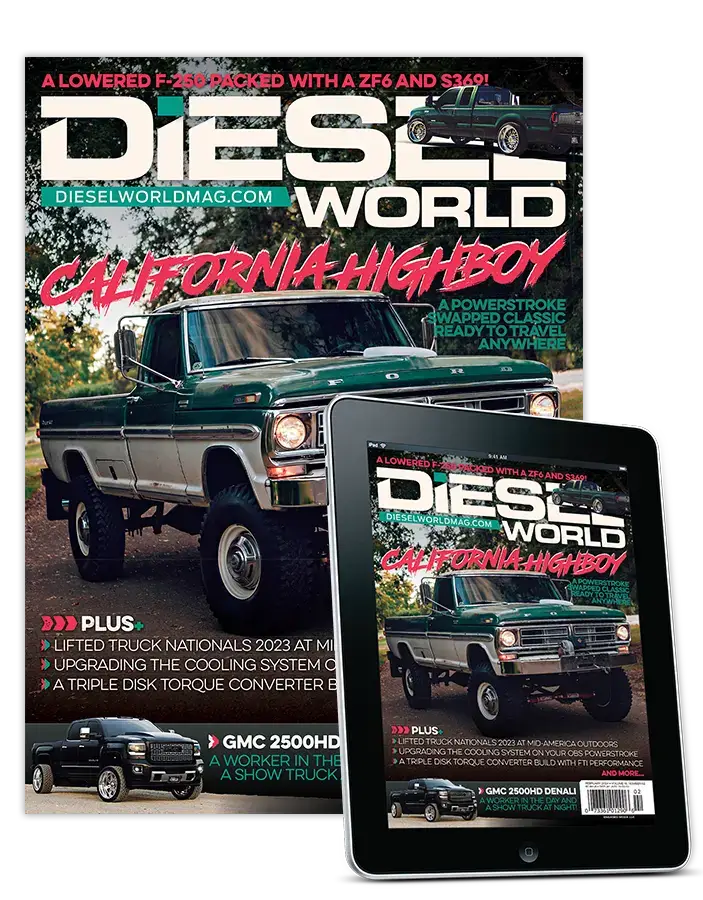 Diesel World Print Subscription - Diesel World