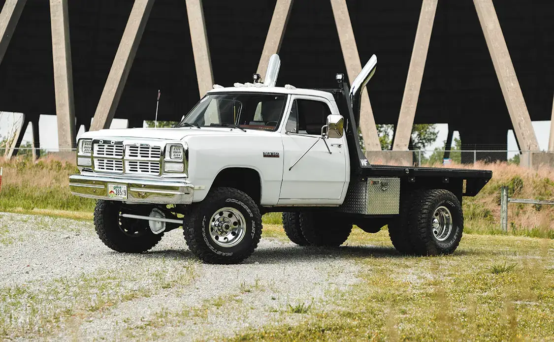 This 1992 W-350 First Gen Dodge Was Built to Haul and Impress