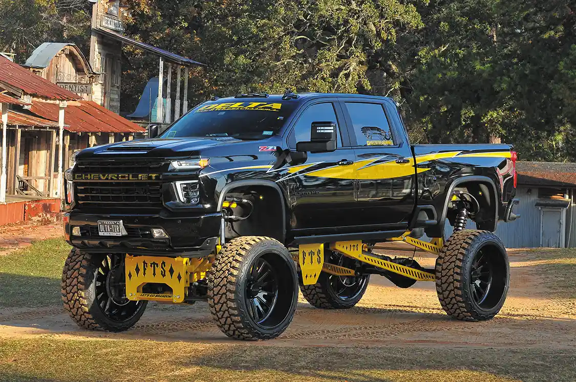 Lifted Chevy 2500 Build: Houston High-Rise Custom Truck